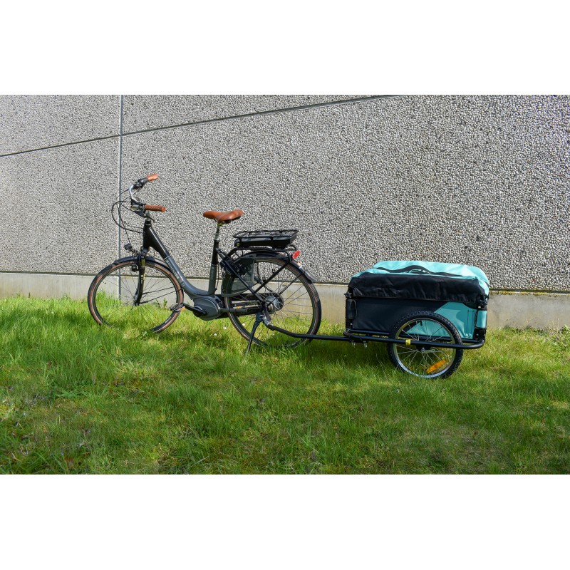 Remorque bâchée pour vélo